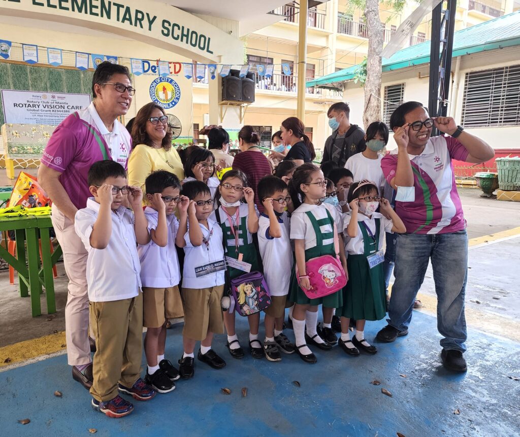 Rotary Club of Manila, Physicians for Peace and DepEd's Partnership on ...